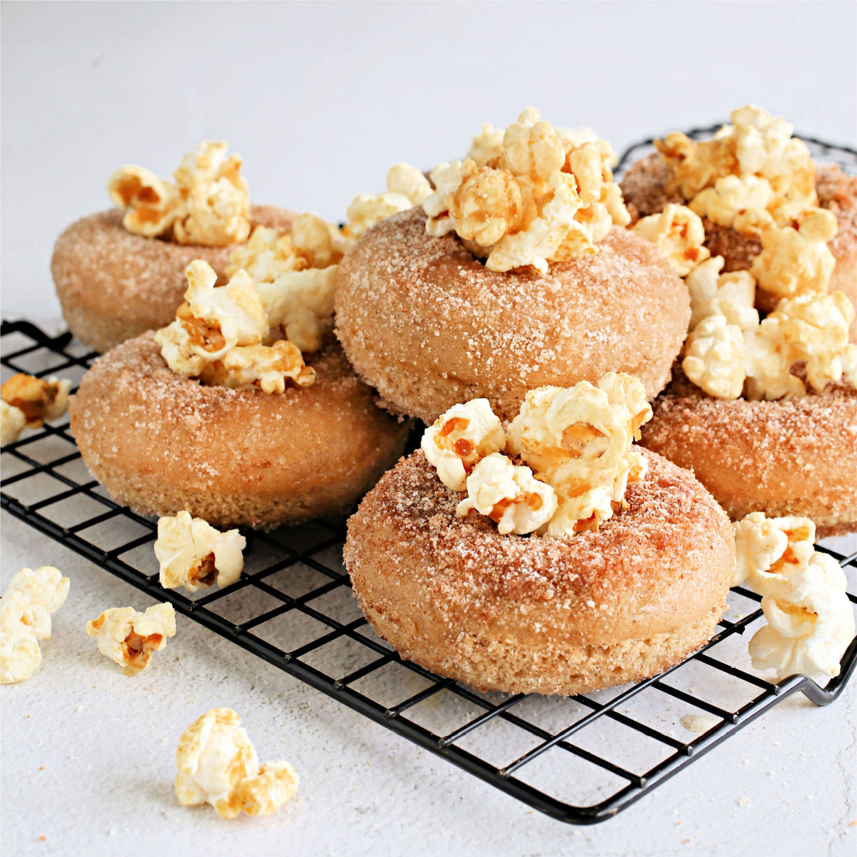Apple Cider Popcorn Doughnuts — Dell Cove Spices & More Co.