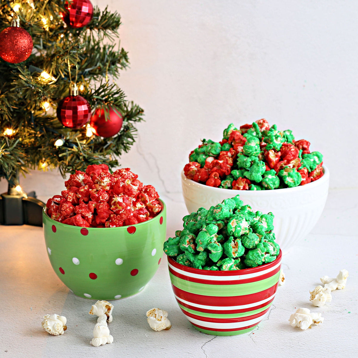 Christmas Colored Popcorn — Dell Cove Spices & More Co.