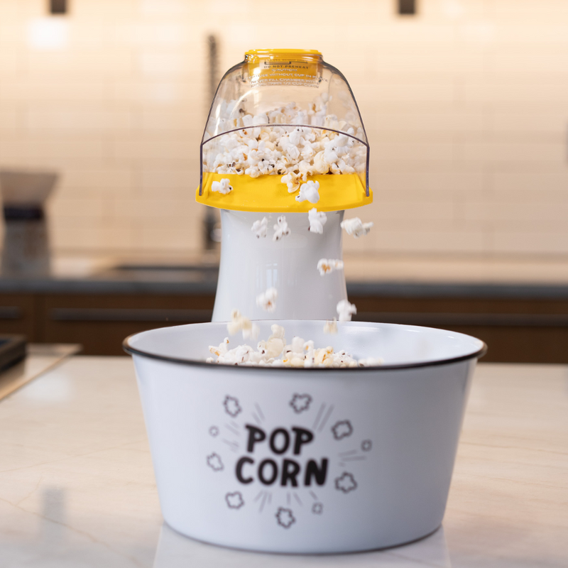 how to pop popcorn machine