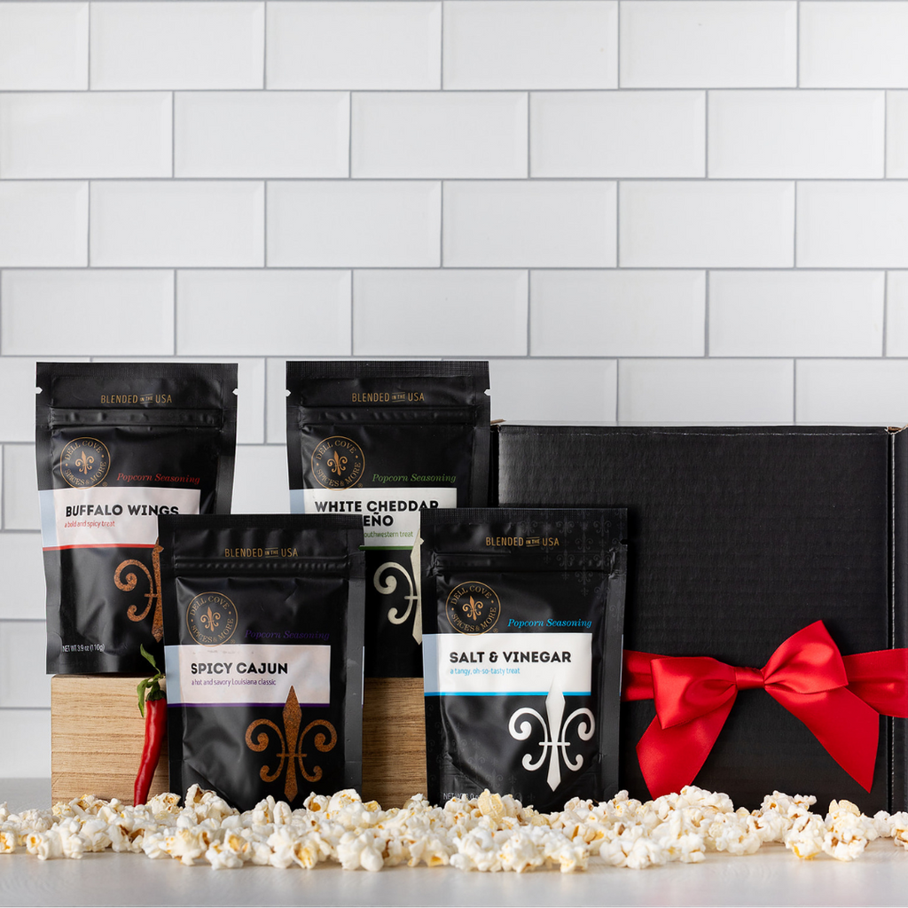 Popcorn Gifts & Gift Sets | Samplers for Gift Baskets — Dell Cove ...