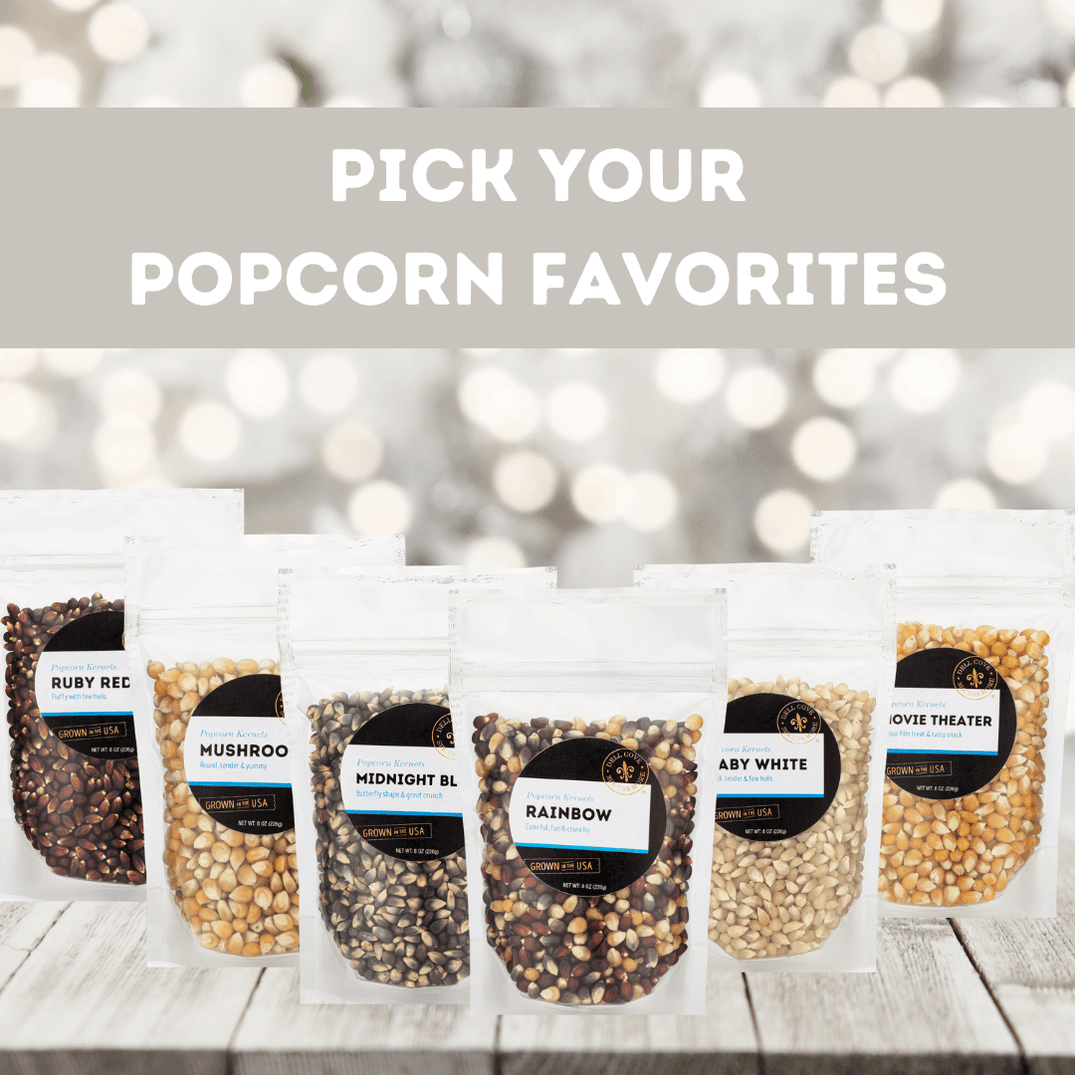 Best Gourmet Popcorn for Stovetop Popping Pans and Popcorn Machines ...